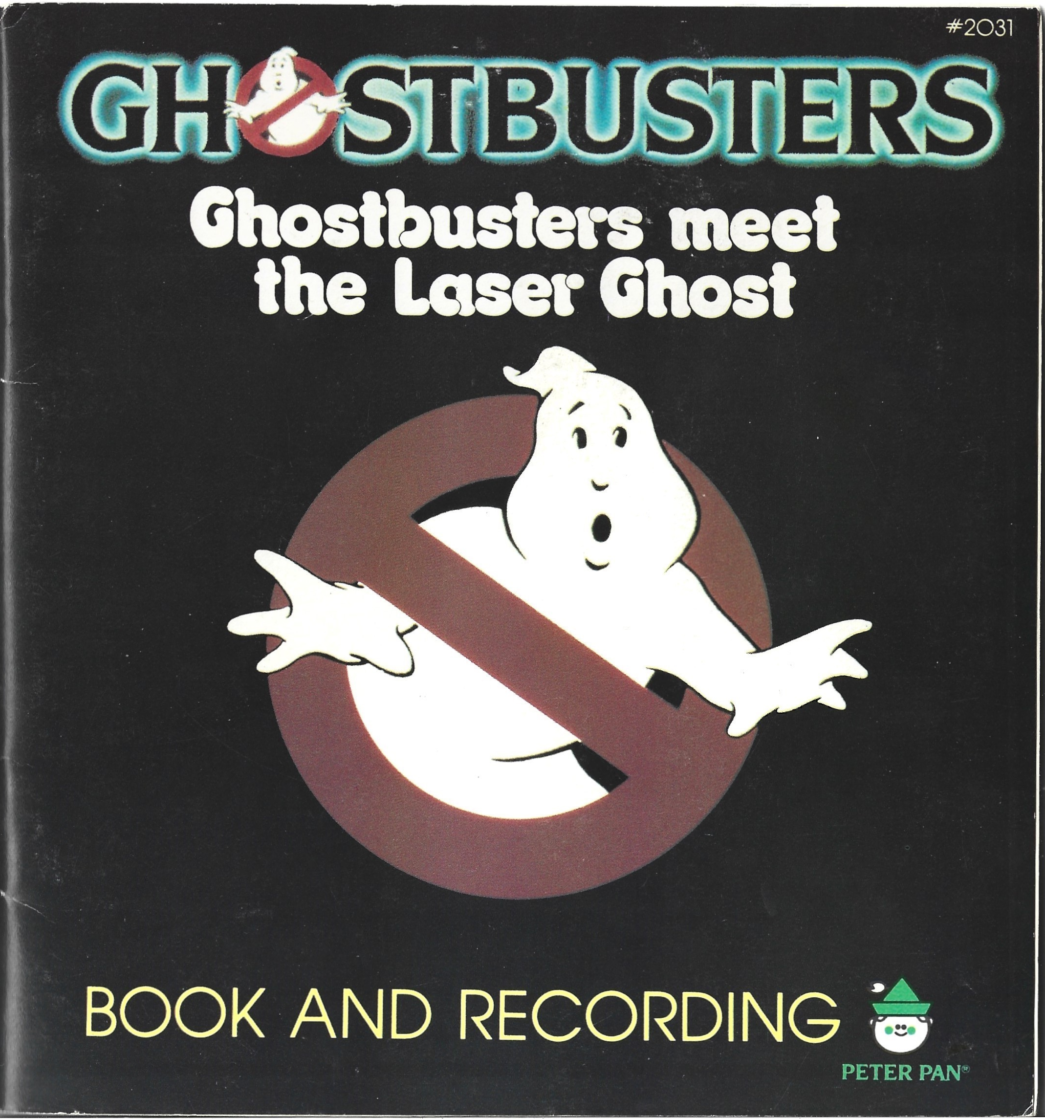 Ghostbusters Meet The Laser Ghost Read-Along Record Book – Space Monkey X